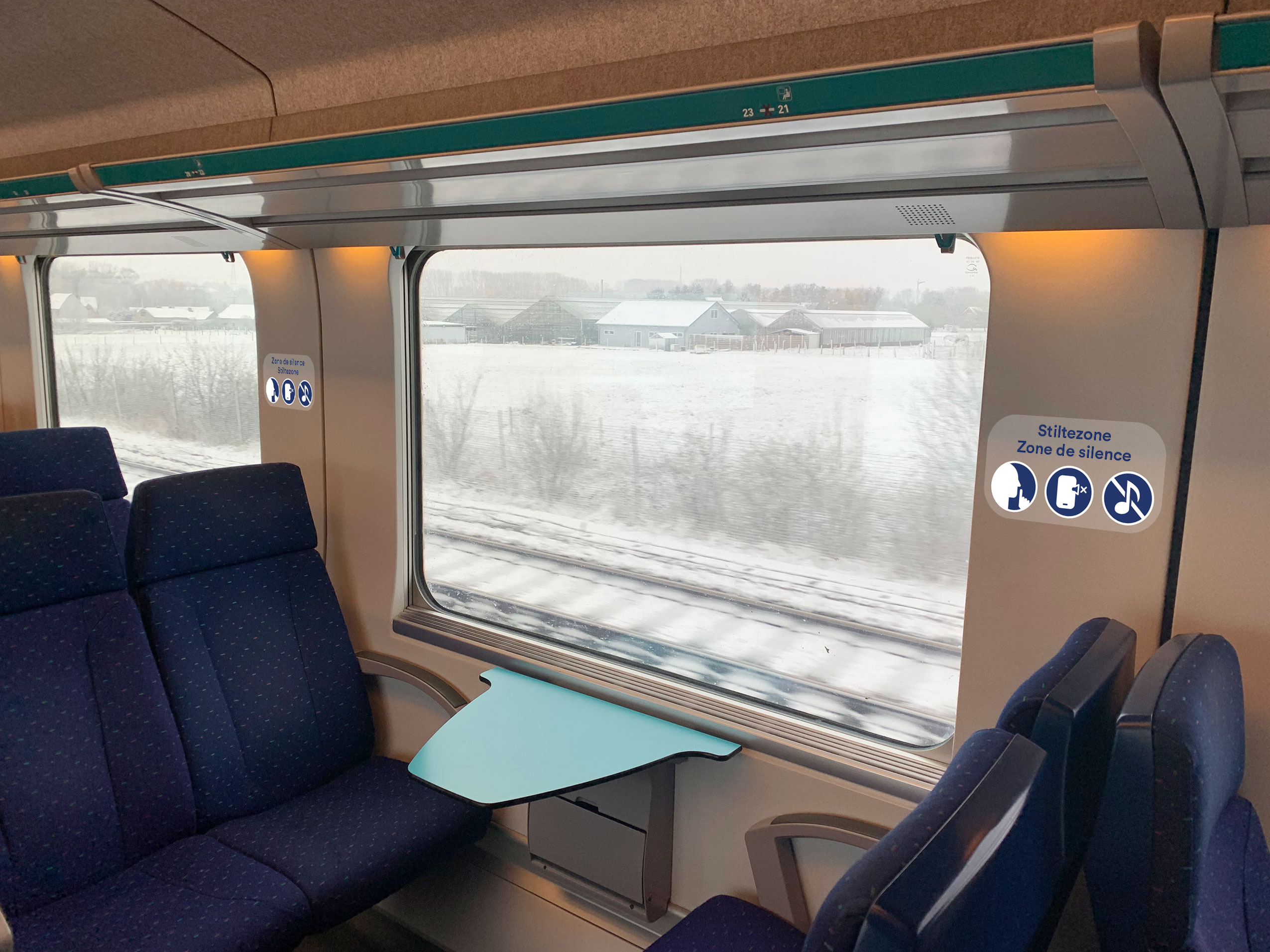 Quiet Zones in Trains | SNCB